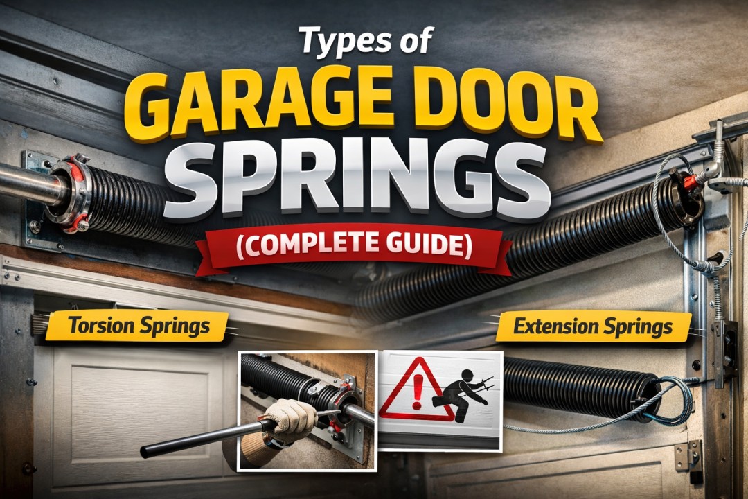 Types of Garage Door Springs (Complete 2026 Guide)